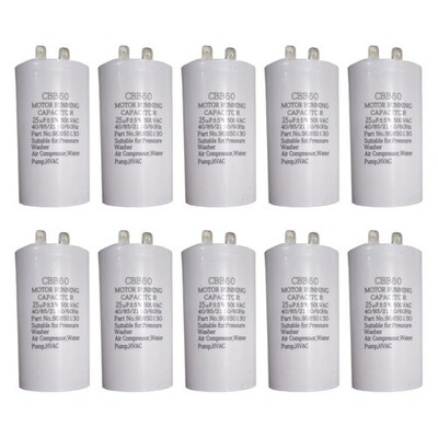 10 pcs 25uF Start Capacitor Replacement for KARCHER Pressure Washer ...