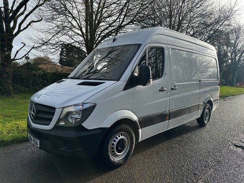 2014 MERCEDES-BENZ SPRINTER 313 CDI L2 H2 MWB H/R VAN - ONLY 79000 ...