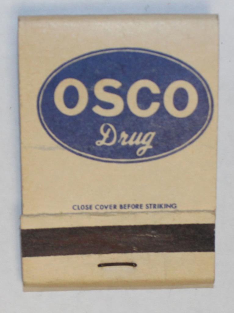 Rare Vintage Osco Drug Advertising Matchbook | eBay