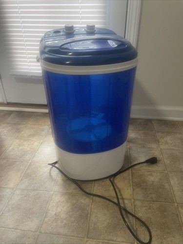 Portable Mini Washer and Spinner 7.9lb Compact Washing Machine Semi ...
