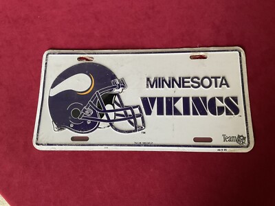 Minnesota Vikings License Plate 1993 | eBay