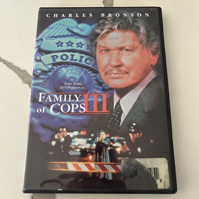 Family of Cops 3 III (DVD 1999) Action Movie Charles Bronson Joe Penny ...