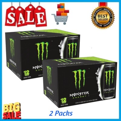24 Packs Monster Energy, Original, Energy Drink, 16 fl oz | eBay