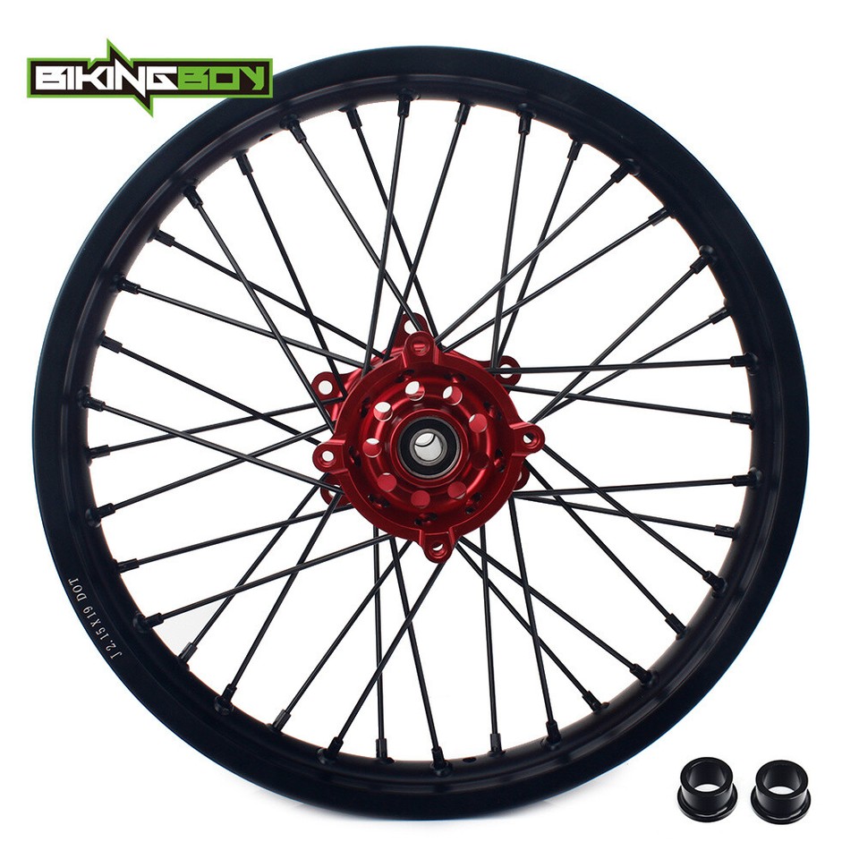 21"/18" for Honda XR650L 1993-2024 MX Front Rear Wheels Rims Red Hubs ...
