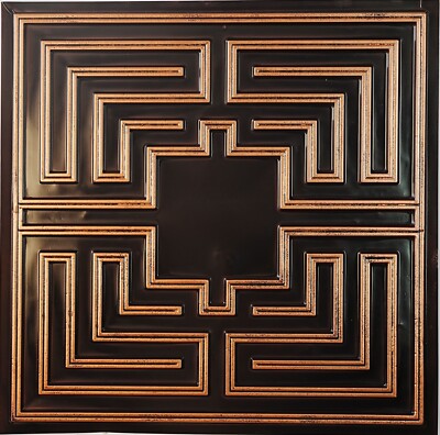 Ceiling Tins - Tin Ceiling Tile Rusty Cream Paint