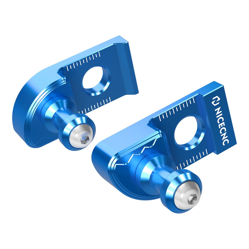 Chain Adjuster Blocks Swingarm Spools For Yamaha Tenere 700 Rally ...