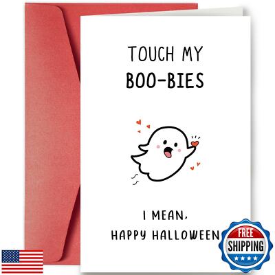 SuperShunhu Rude Halloween Card for Men, Dirty Halloween Card for ...