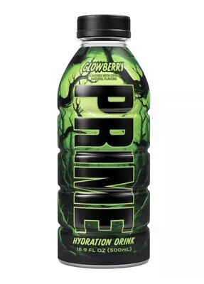 PRIME Glowberry Limited Edition Rare Hydration Drink Halloween ...