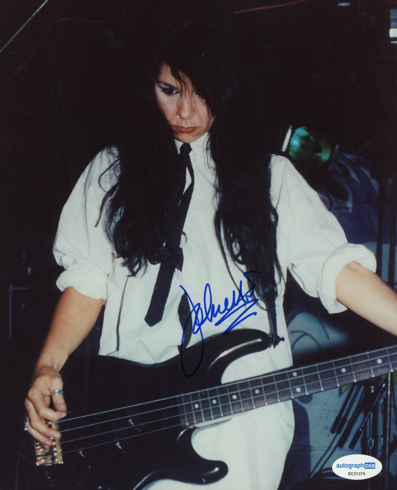 Johnette Napolitano Concrete Blonde Signed Autograph 8x10 Photo Singer ...