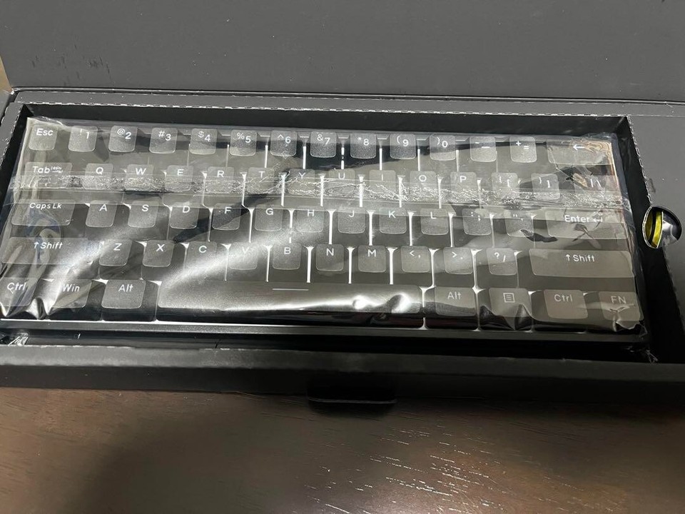 Matrix Elite Series 60% Keyboard Silver Axis Black Used | eBay