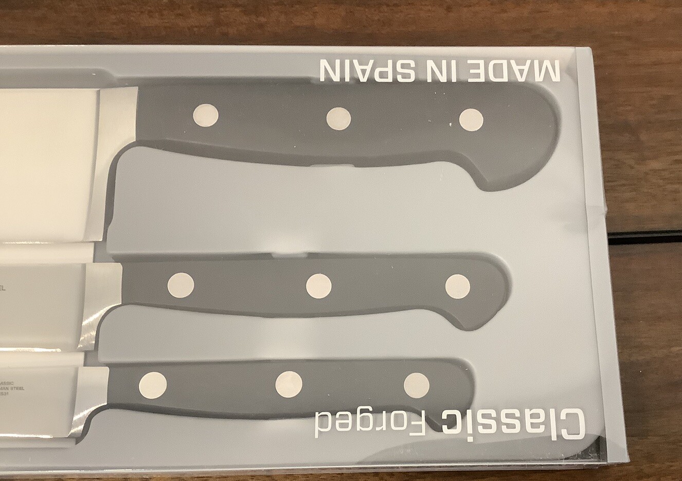 HENCKELS Classic Forged 3-pc Kitchen Knife Set Made In Spain | eBay