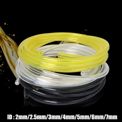 Petrol Fuel Gas Line Pipe Hose Kit ID 2mm - 7mm For Mowers STrimmer ...