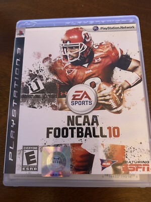 NCAA Football 10 (Sony PlayStation 3, 2009) - with case 14633190168| eBay