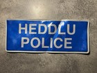 Obsolete British Police Badge Large Blue Police Heddlu | eBay UK