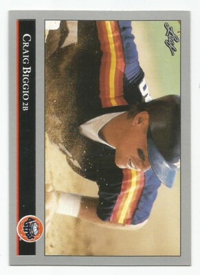 CRAIG BIGGIO 1992 LEAF CARD NM-MT+ CONDITION | eBay