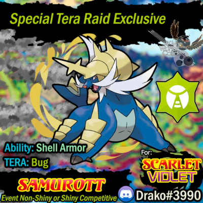 Samurott Mega Evolutie