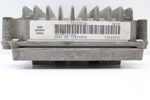 03 04 05 GMC Envoy 12574976 Computer Brain Engine Control ECU ECM EBX ...