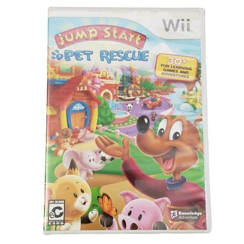 Wii JumpStart Pet Rescue Video Game Educational EC | eBay