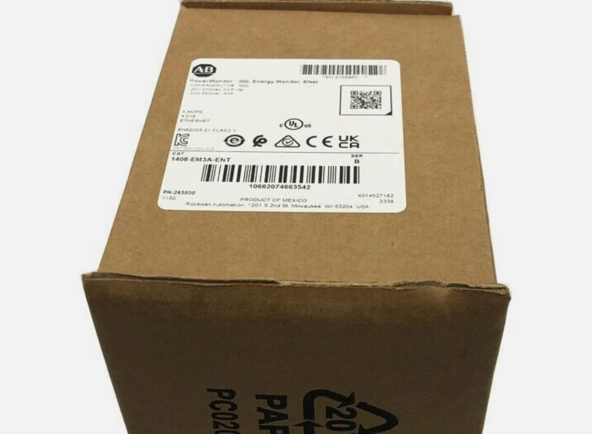 Original New 1408-EM3A-ENT PowerMonitor 1000 EM3 Serial Ether ...