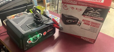 Schumacher Battery Extender 12V 80A Engine Start 20A Charger Maintainer ...