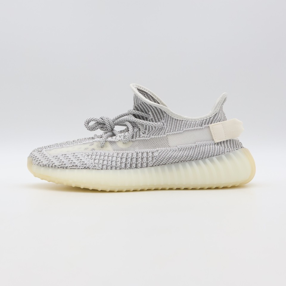 EF2905 adidas Yeezy Boost 350 V2 Static Non-Reflective White Light Grey ...