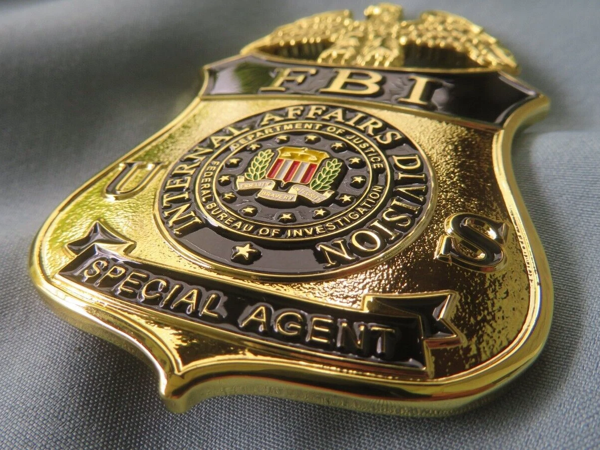 Fbi Police Badge