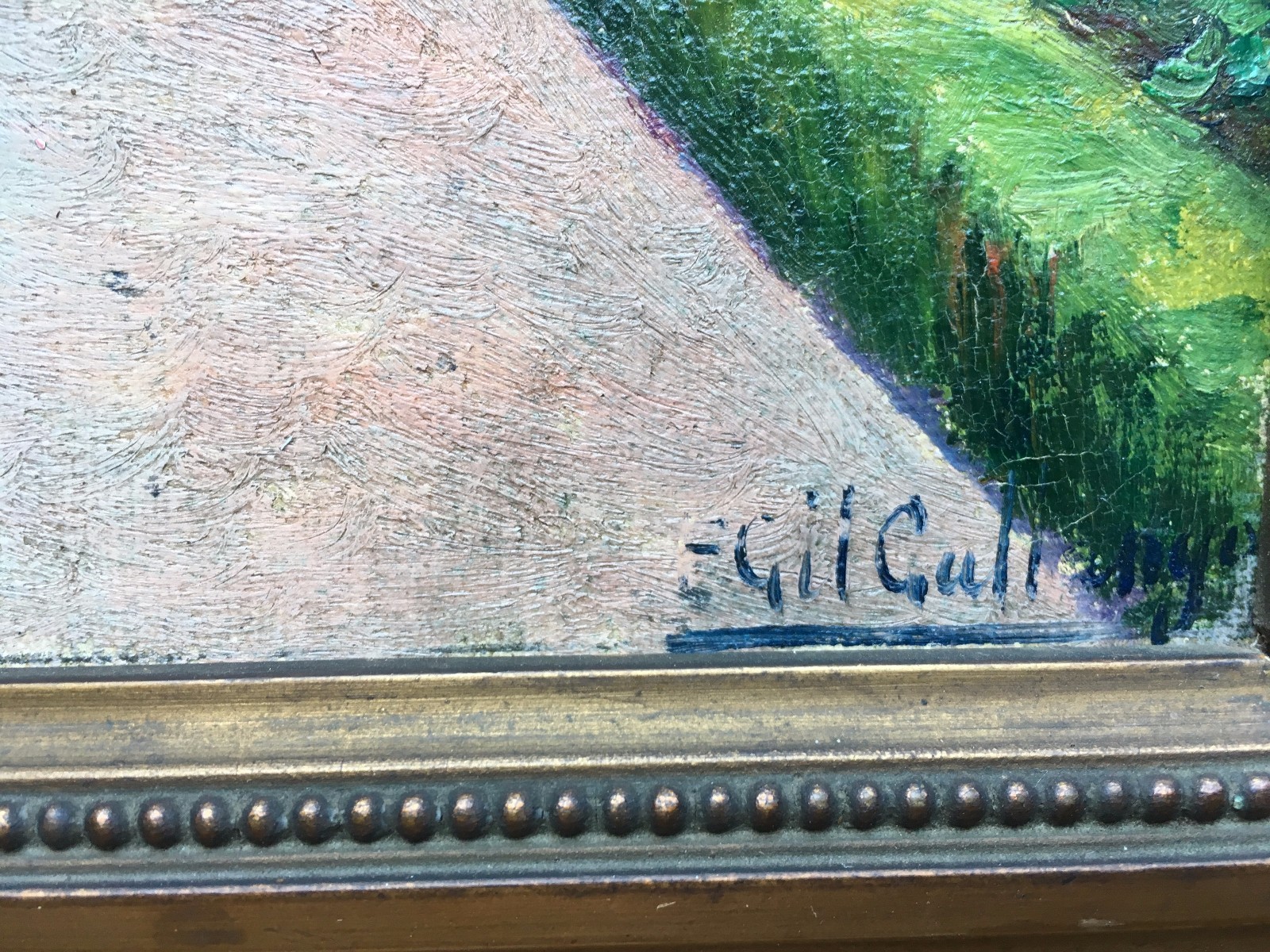 GIL GALLANGO Felipe (1868-1938) Spanish painter - gorgeous Oil on ...