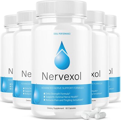 Nervexol for Neuropathy Pain Relief Nerve Support Formula Pills 300 Cap ...