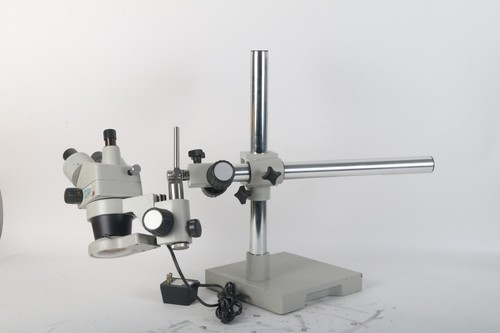 Luxo Trinocular Inspection Scope Microscope W/ 2x WF10X Eyepieces 1x ...