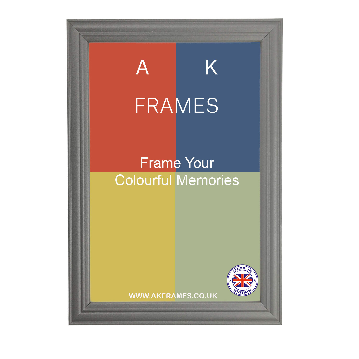 Grey Picture Frames Modern Home decor Photo Poster Frame A1 A2 A3 A4 A5 ...