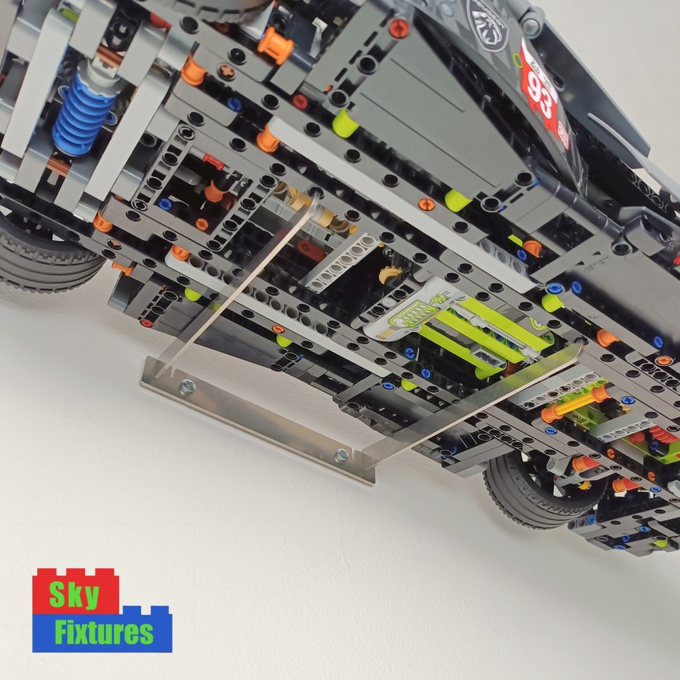 wall mount bracket for LEGO Technic Peugeot 9X8 24H Le Man 42156 ...