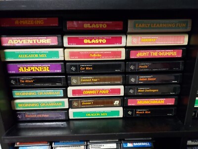 TI-99 Texas Instruments Game Lot Clean Tested & Working Pick Your Favs ...