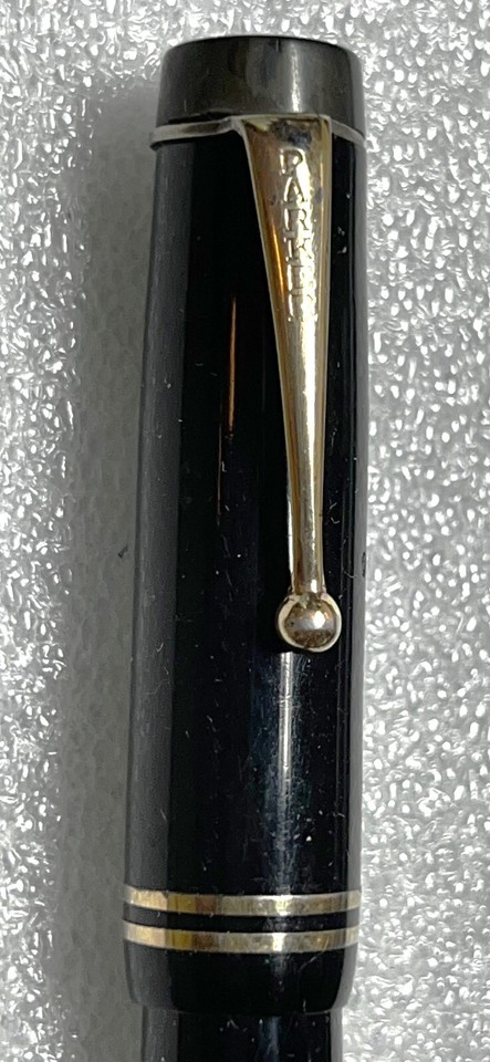 Restored 1937 Parker Duofold Black Permanite fountain pen | eBay