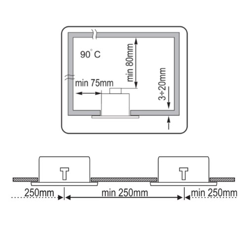Twin Spotlight GU10 LED Adjustable Tilt Recessed Ceiling Shop ...