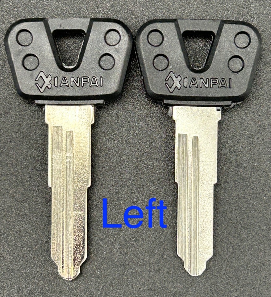 2 Key Blanks Yamaha Serow SR185 SR250 SR500 TT-R TT-R50 TT-R90 TT-R125 ...