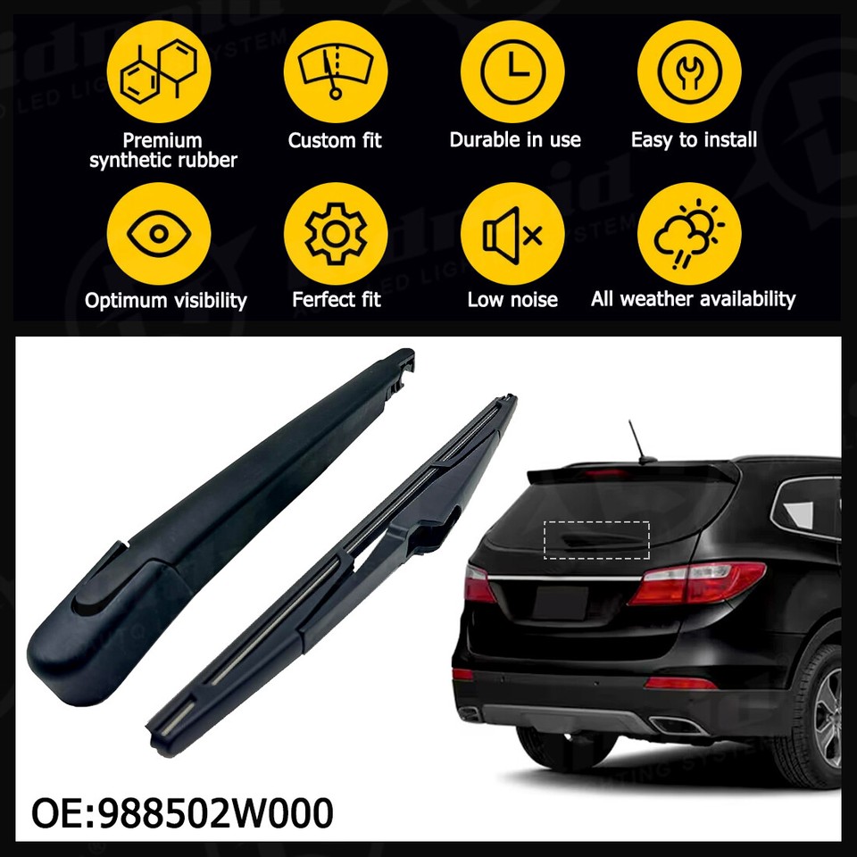 Rear Wiper Blade 325mm/13" Hyundai Santa Fe KIA Sedona 13-19 98850 ...
