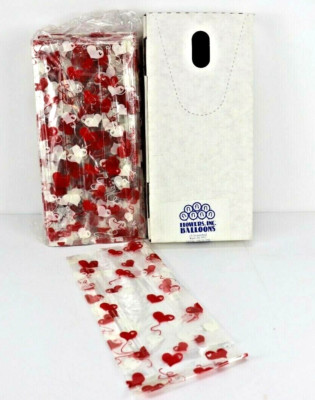 Valentine Heart Strings Cello Cellophane Bags 8x4 Gusseted Sides 75 ...
