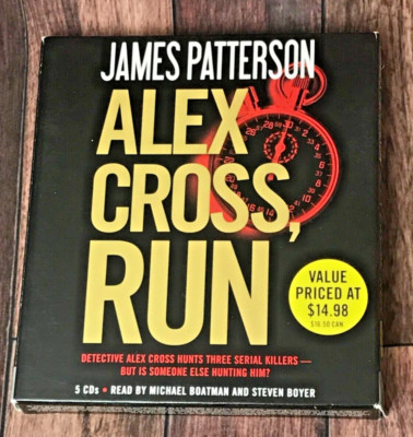 Alex Cross, Run James Patterson Audiobook 5-Disc Set Audio CD ...