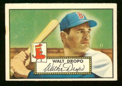 1952 Topps #235 Walt Dropo Boston Red Sox Red Back | eBay