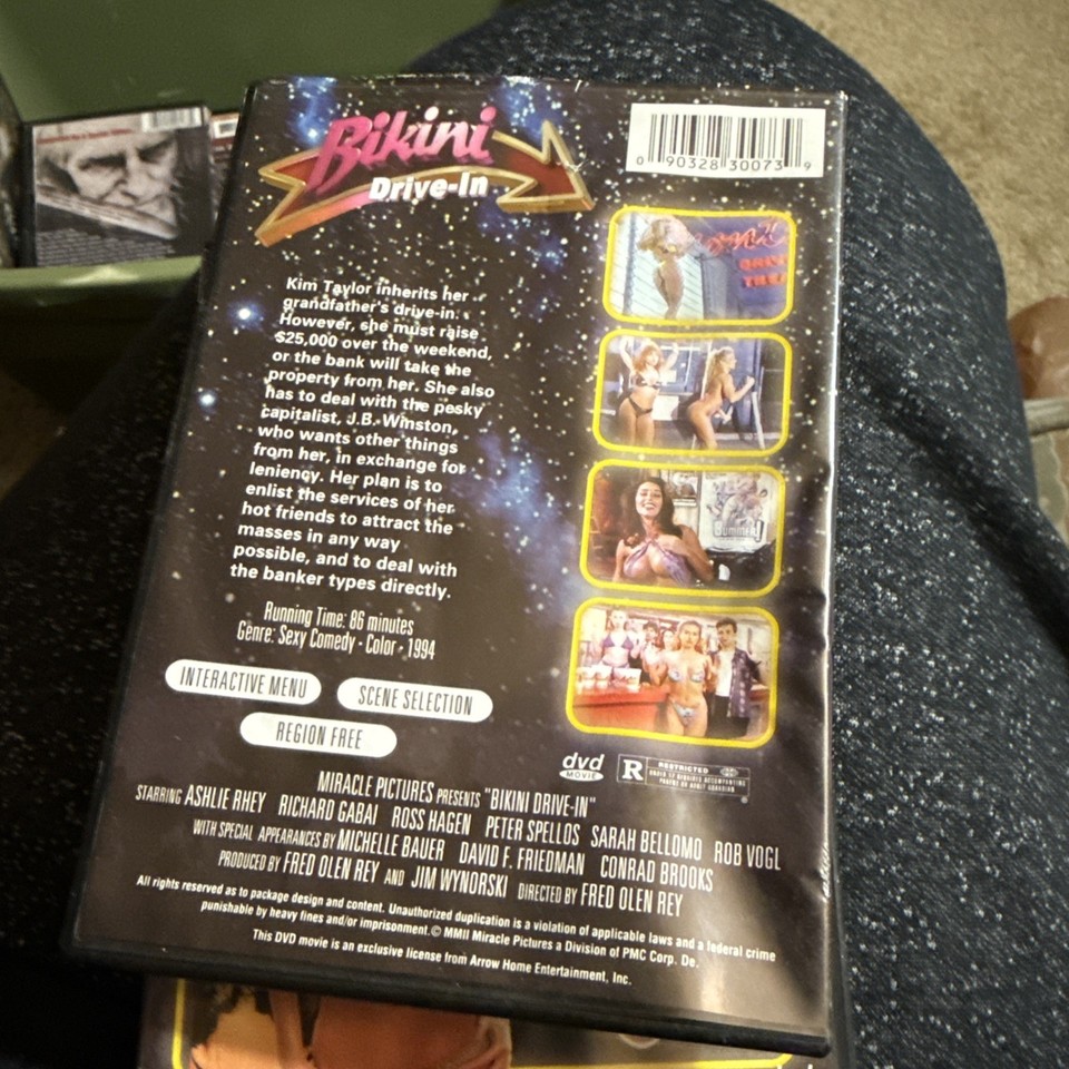 Bikini Drive In (DVD) Starring ASHLIE RHEY & Michelle Bauer | eBay