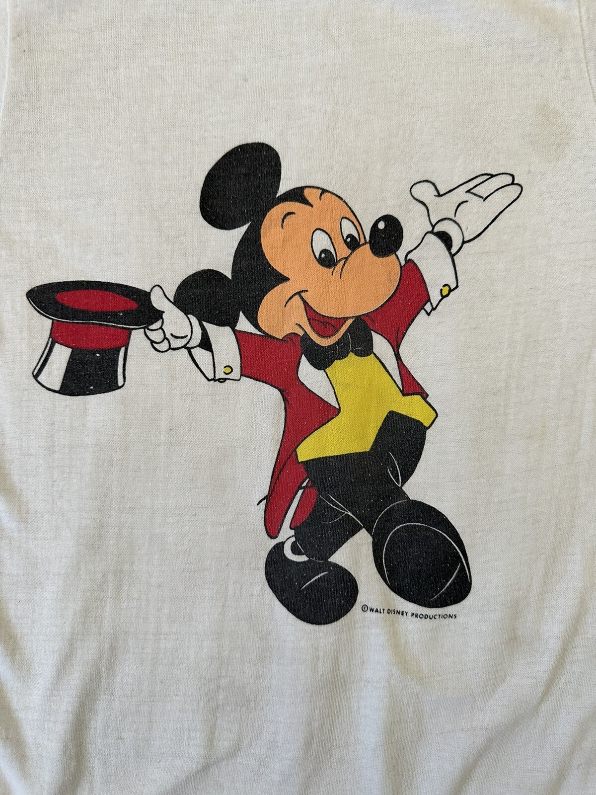 1970s-80s RARE Vintage Kids Mickey Mouse Tuxedo Singl… - Gem