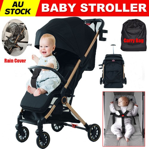 Foldable Baby Strollers Pram Kids Buggy Trolley Jogger Child Travel ...