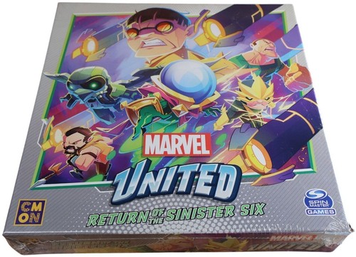 Marvel United: Return of the Sinister Six Board Game Sealed CMON Spin ...