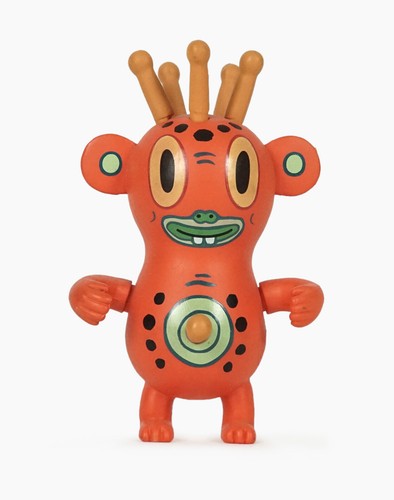 Gary Baseman Vinyl Figurine Pupik Neo Kaiju Orange Cartoon Miniature ...