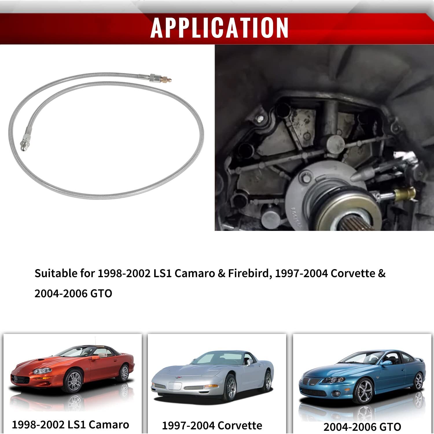 Remote Clutch Speed Bleeder Line for 98-02 Camaro/Firebird 97-04 ...