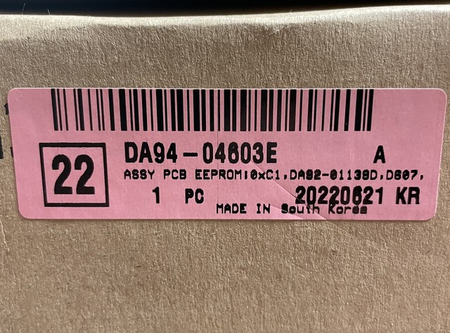 Samsung Refrigerator PCB Board (DA94-04603E) for sale online | eBay