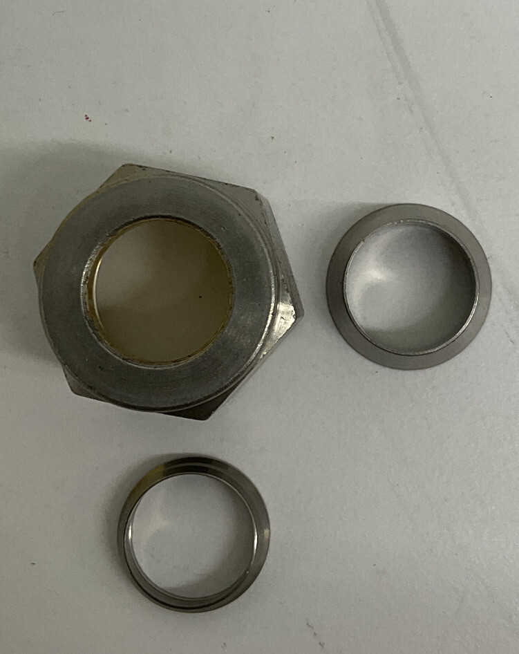 Swagelok SS-810-NFSET 1/2" Nut & Ferrule Set Stainless | eBay