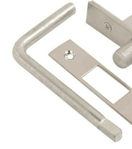 Nickel Plated Mortice Budget Lock & Key Door Lock Square Key Dead Lock ...