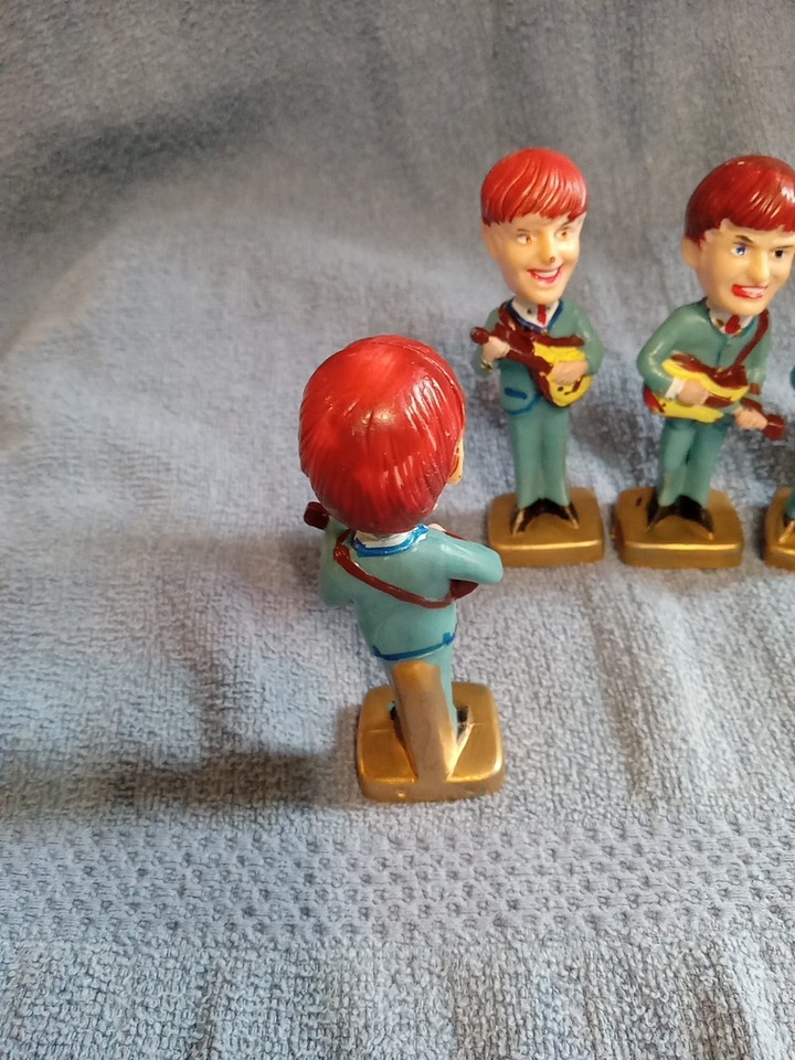 Beatles Dolls Set 4 1964 Nodder Heads Excellent Condition Original | eBay