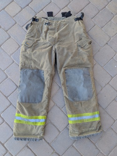 Innotex Firefighter Turnout Bunker Pants NO Suspenders Size 42-P2 XL32 ...